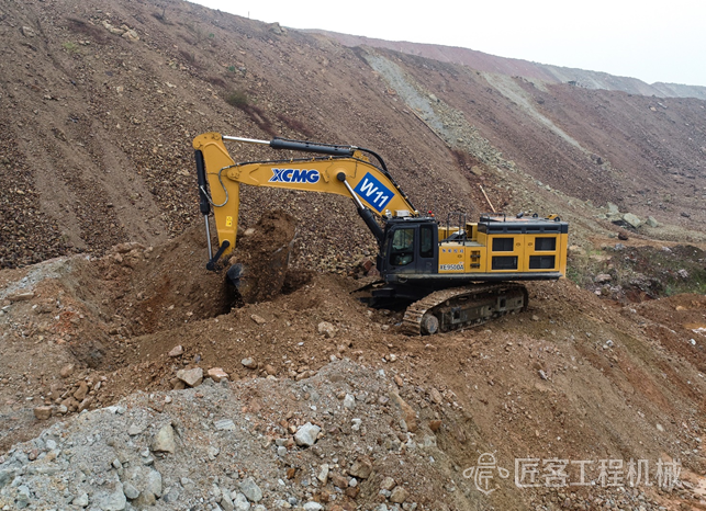 直面恶劣工况，征服煤山矿海，徐工XE950DA劈面来战！_匠客工程机械