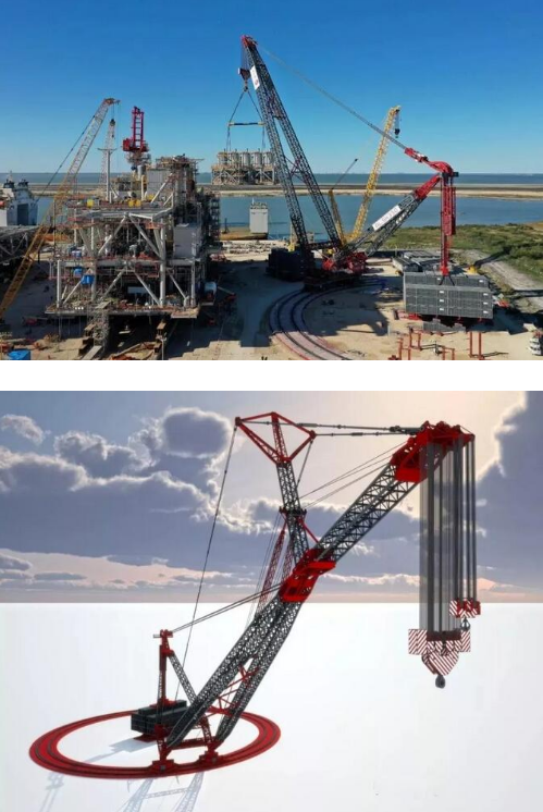 英国ALE重工集团环轨起重机成功挑战北美最大吊装任务_匠客工程机械