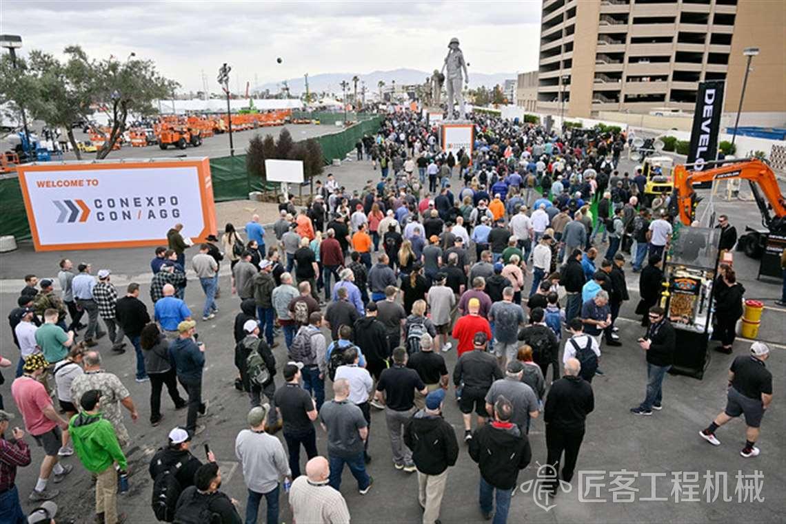CONEXPO-CON/AGG 2023打破纪录，为2026年做好准备_匠客工程机械
