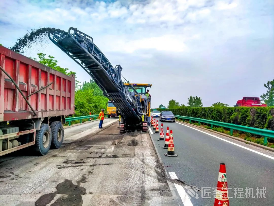 实力派，干出来！XM2005K铣刨机沪蓉高速龙骧虎步_匠客工程机械